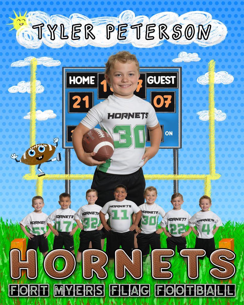 Peewee Sketch - Football - PSD Template Set - SPA Ready - Pixnub
