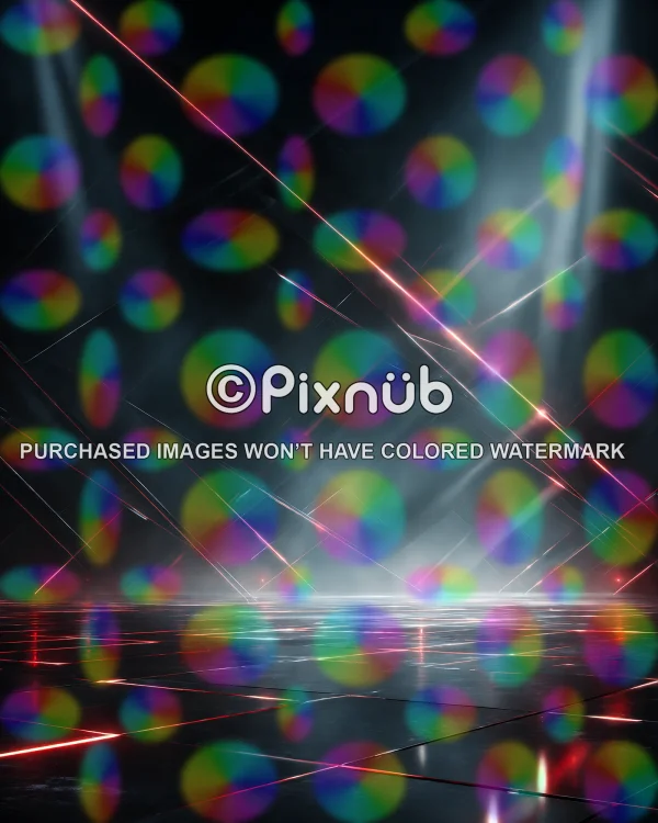 Ember Matrix - Digital Background - Pixnub